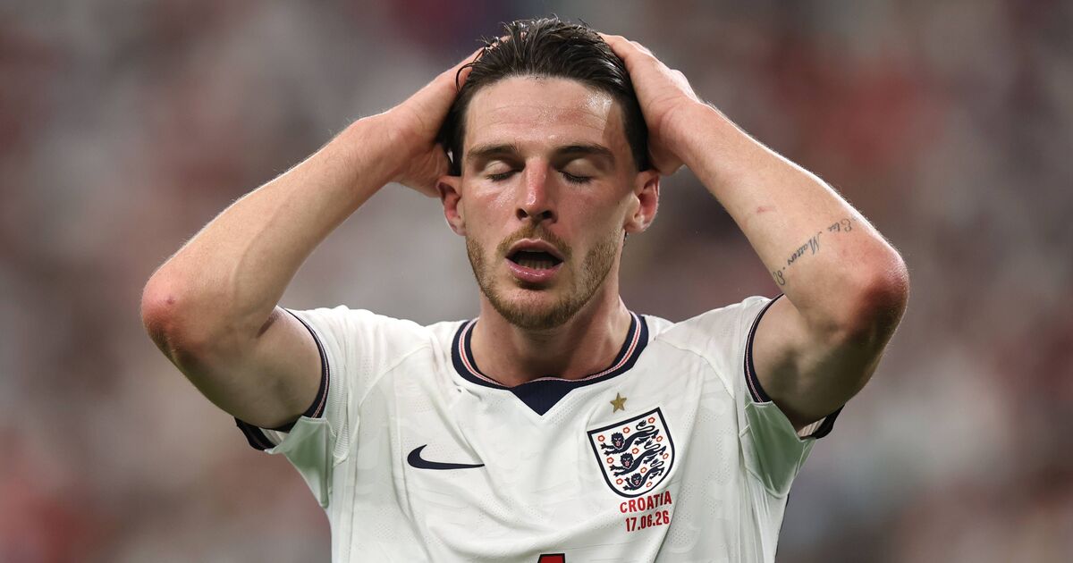 Declan Rice fait le point sur les blessures de l'Angleterre et fait une ...